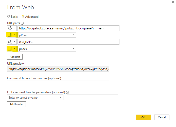 Consuming XML web service data in Power BI